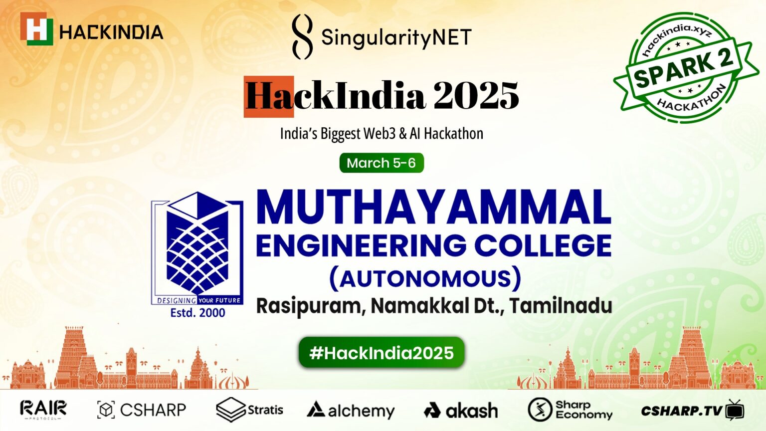 HackIndia 2025 – India’s Biggest Web3 & AI Hackathon! – blog.mec.edu.in