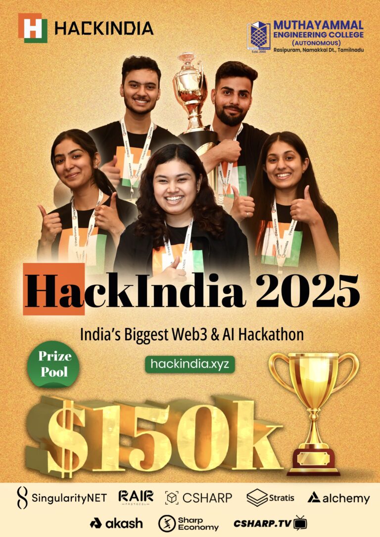 HackIndia 2025 – India’s Biggest Web3 & AI Hackathon! – blog.mec.edu.in